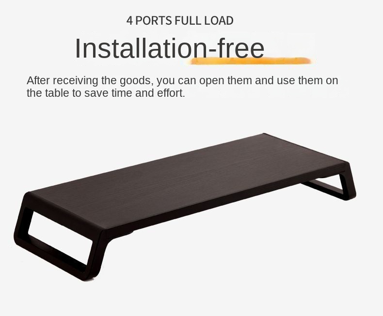 Computer Monitor Elevated Rack Computer Stand Multifunctional Riser ...