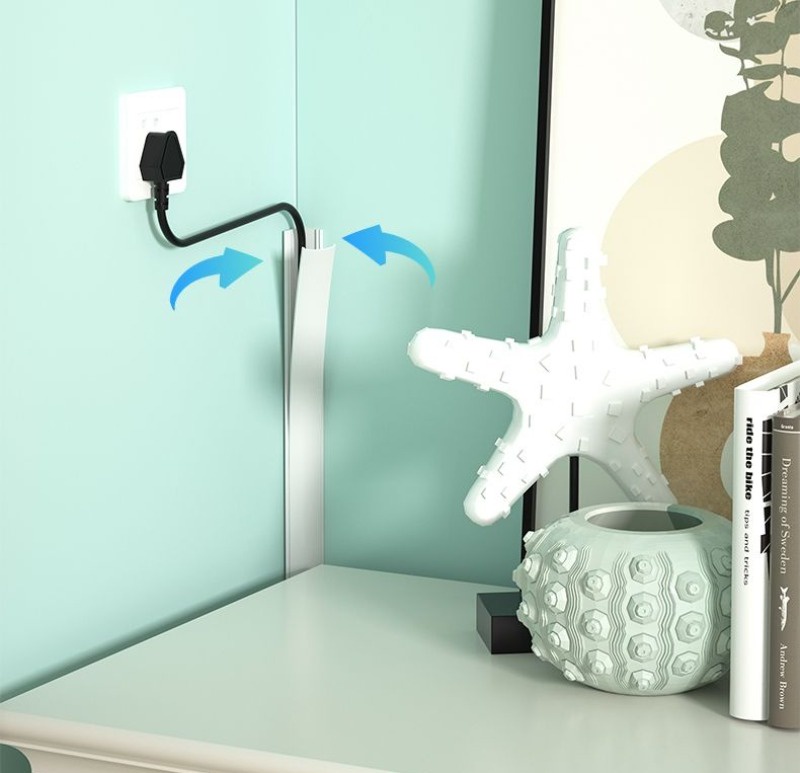 PVC Wall Corner Surface-Mounted Triangle Right Angle Internal Corner ...