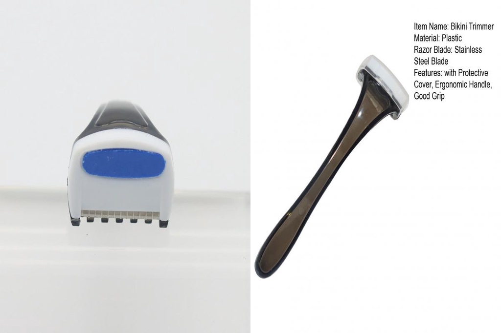 [JM] Ergonomic Handle Bikini Trimmer Intimate Grooming Razor for Women ...