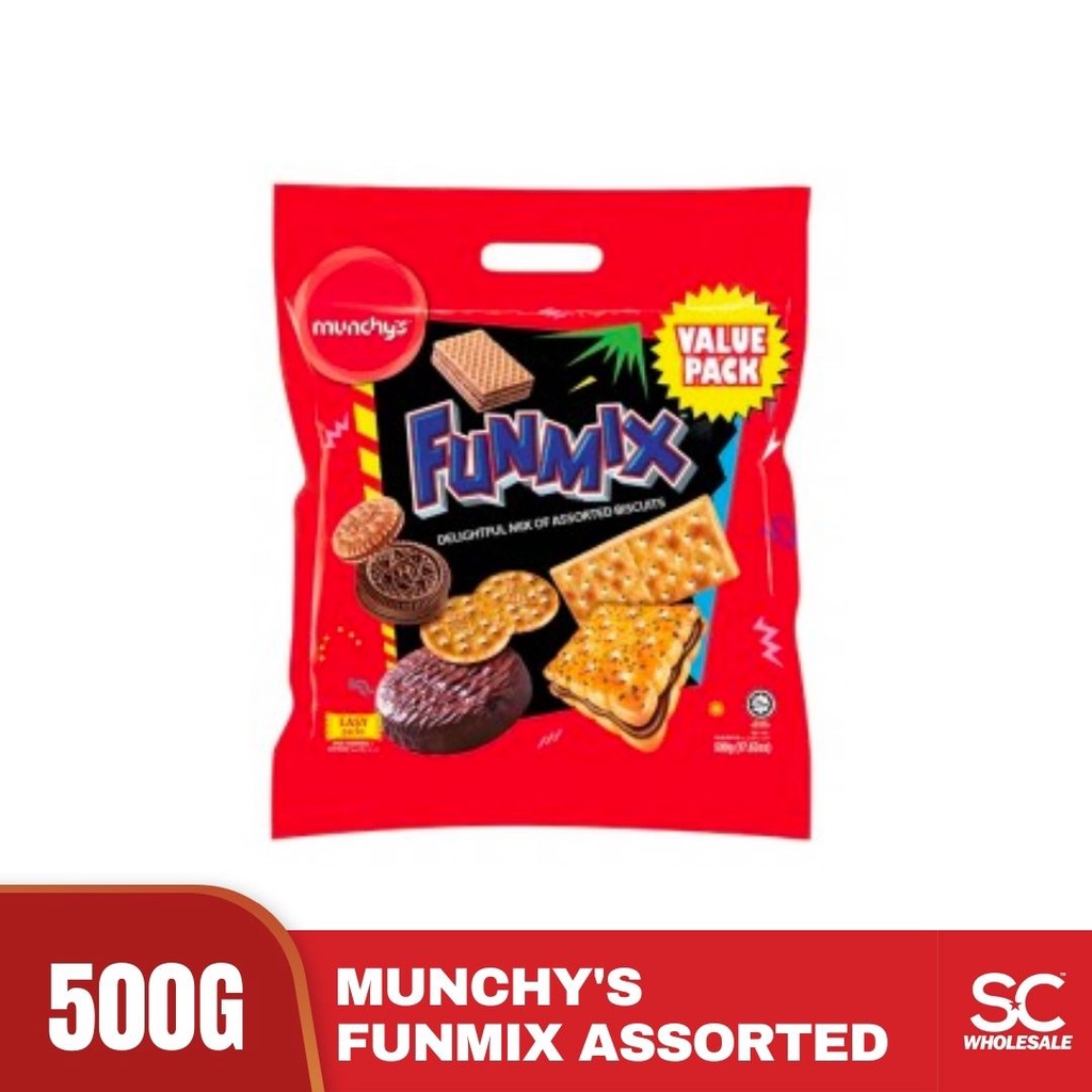 Munchy's Funmix Assorted Biscuits 500g | Shopee Singapore