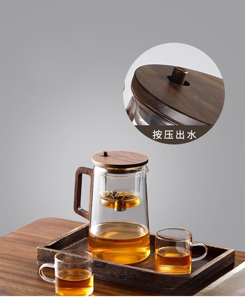 Lazy People Teapot Elegant Cup Teapot Tea Set Teapot One-Click Filter ...