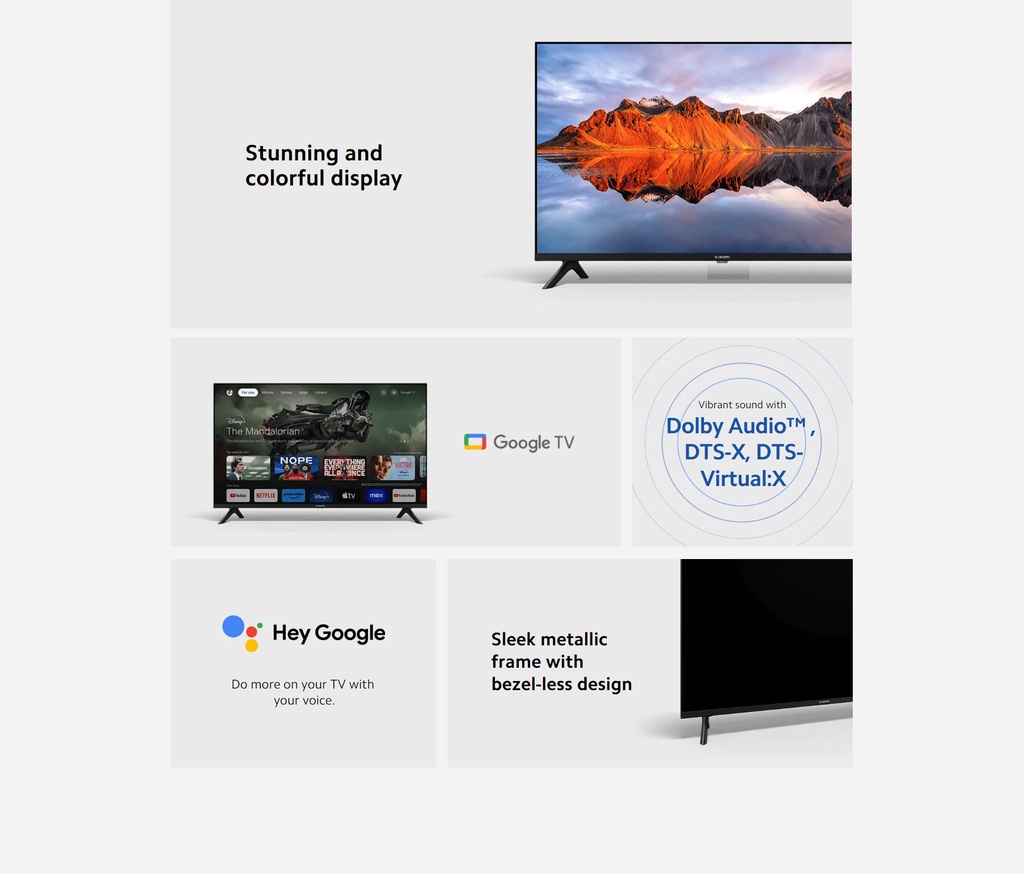 [Official Warranty] Xiaomi TV | A 32 Inch | HD Resolution | 60Hz ...