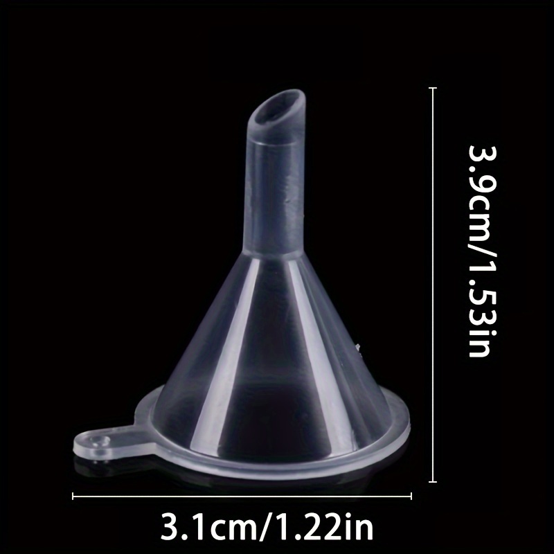Mini Plastic Funnel Set - Small-Mouth Liquid Dispenser for Perfume ...