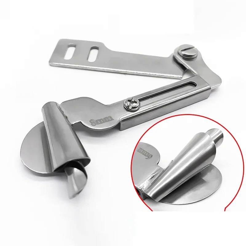 Industrial Sewing Machine Pull Tube Flat Car Spiral Edging Roller ...