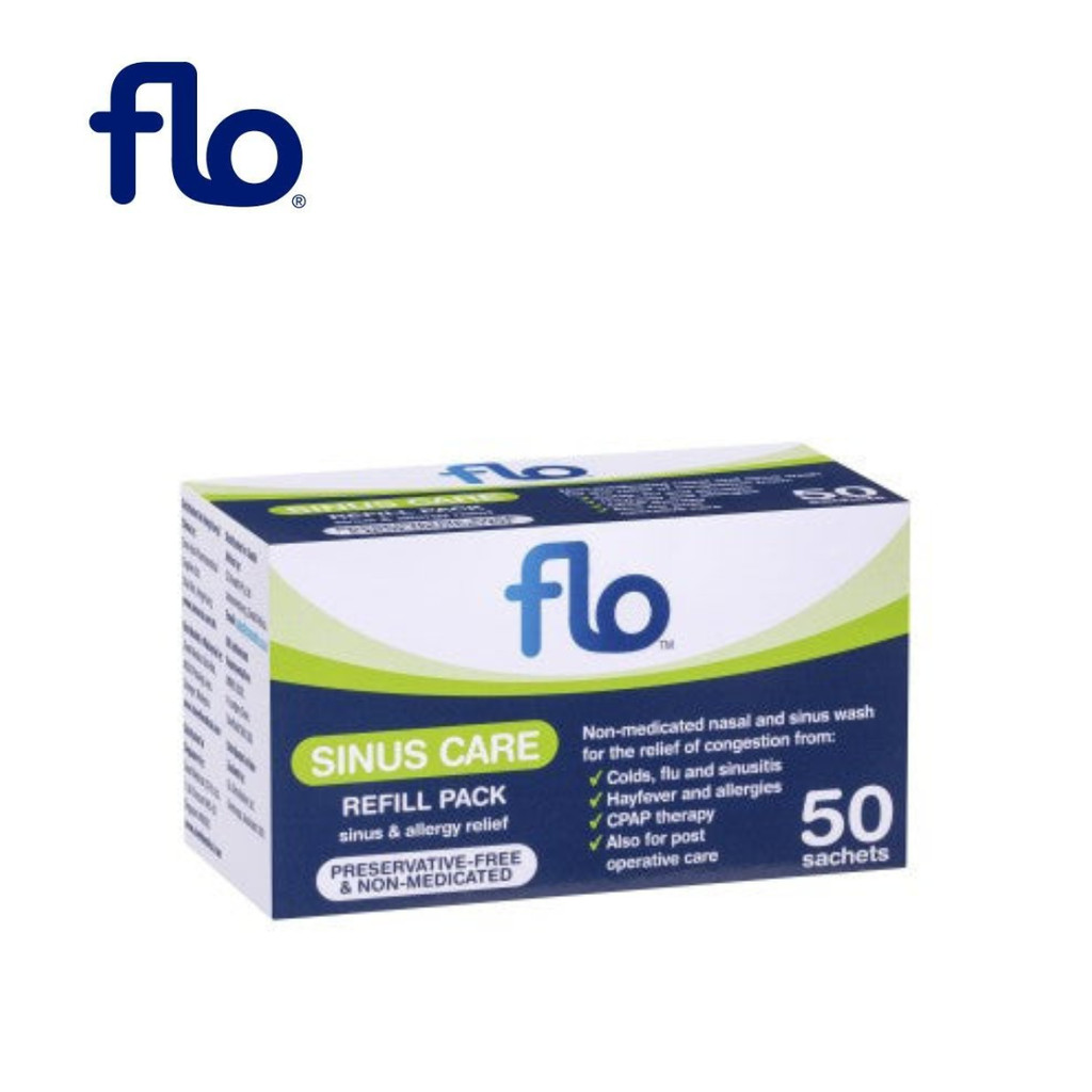 Flo Sinus Care Refill Pack 50 Sachets (Ready Stock) | Shopee Singapore