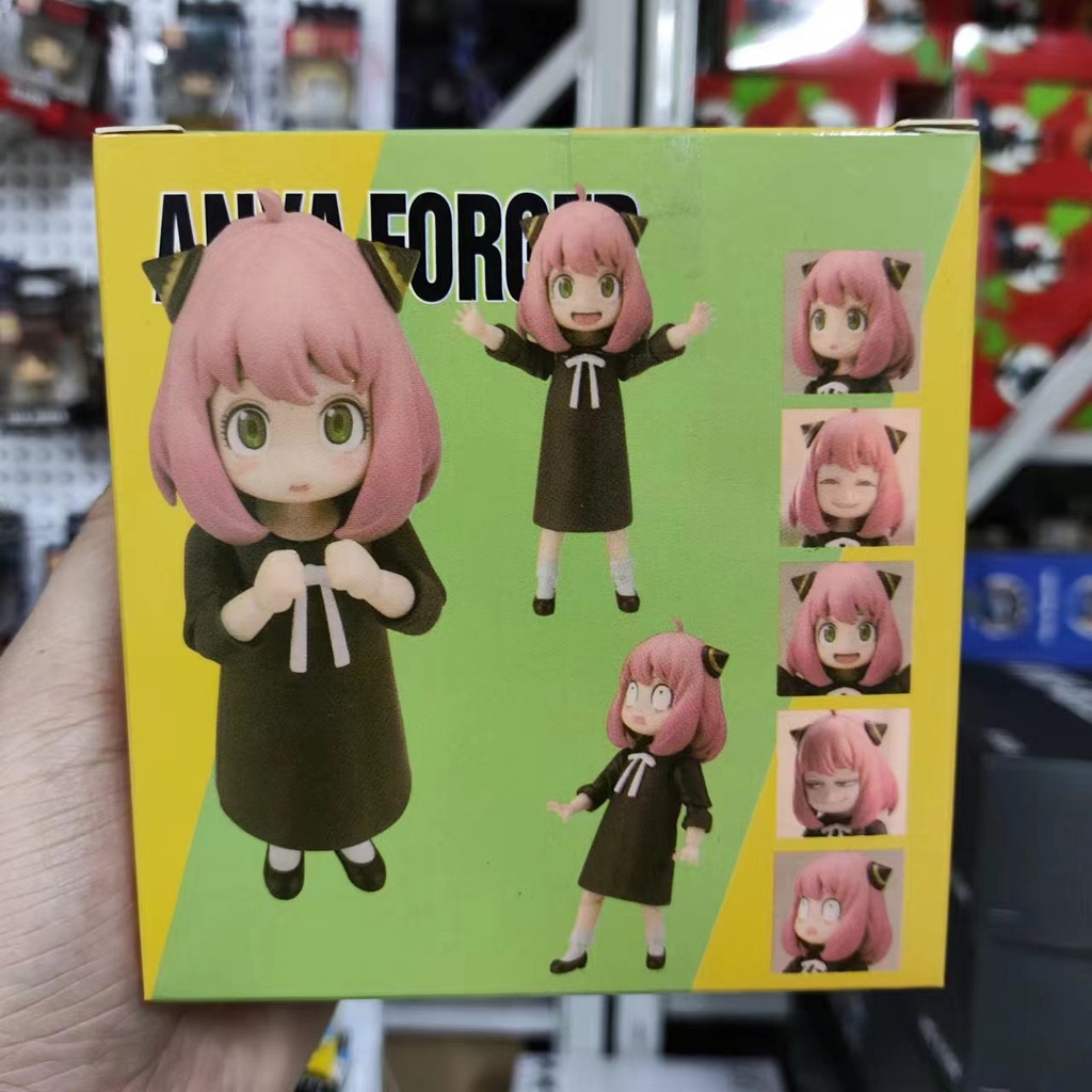 SHF SPY×FAMILY Action Figure Anya Forger Change Face Anime Articulado ...