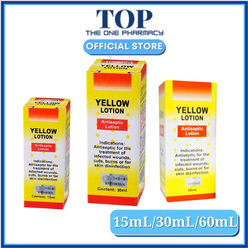 Winwa Yellow Lotion Losyen Kuning Antiseptic Lotion (15 ml / 30ml/ 60ml ...