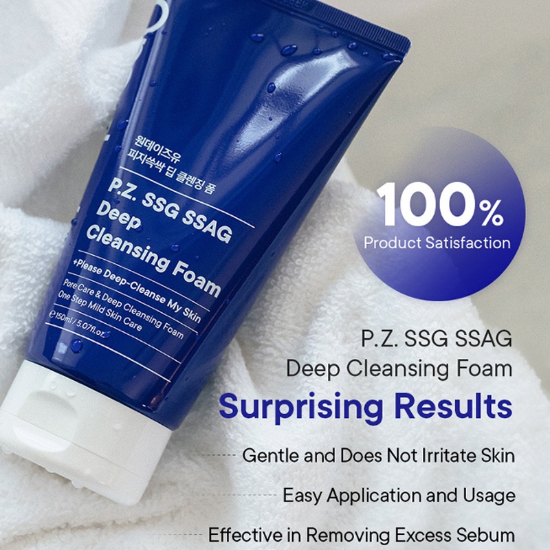 [ONE DAY'S YOU] P.Z. Ssg Ssag Deep Cleansing Foam (150ml) | Shopee ...
