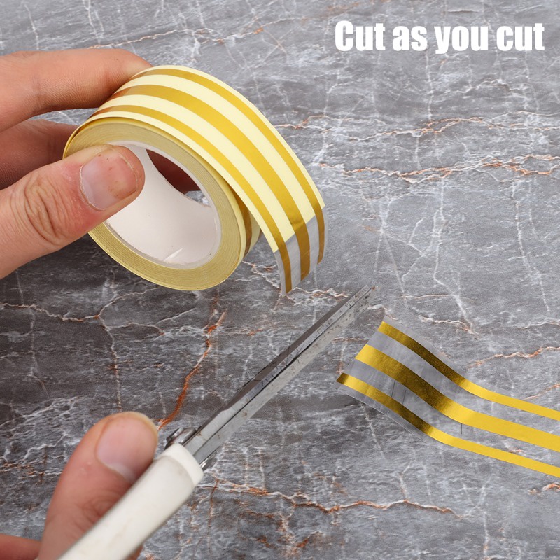 Self Adhesive Gap Sealing Foil Strip / 1 Roll 5M Ceramic Tile Gap ...