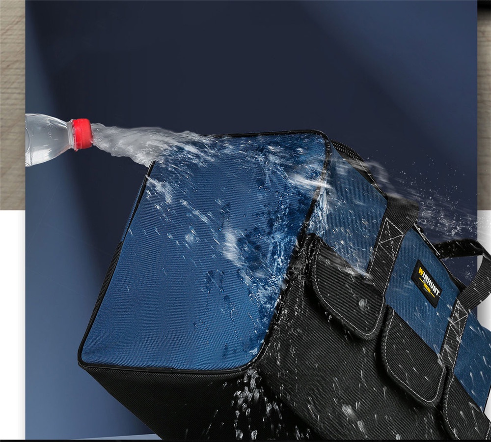 Winhunt Square Tool Bag Waterproof Multi Pockets Tool Organizer Tool ...