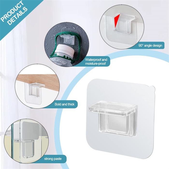 FEELING🔥隔板托 Upgraded Shelf Support Adhesive Wall Hooks Screw Clapboard ...