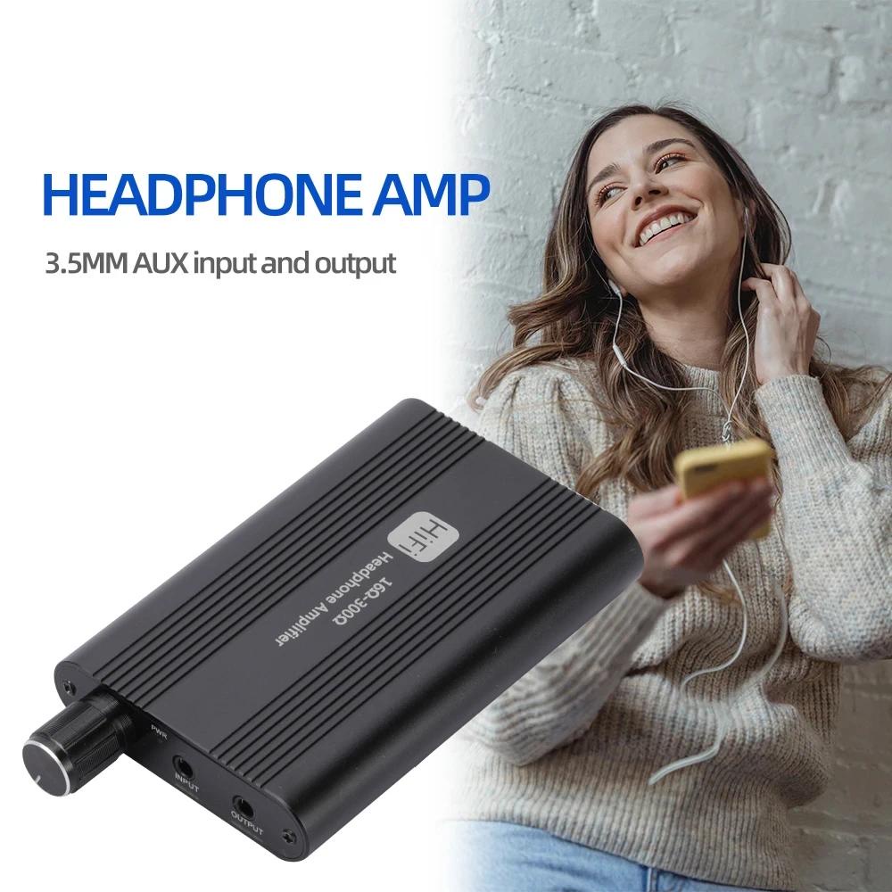 Portable Headset Amplifier Aluminum HiFi Audio Headphone Amplifier ...