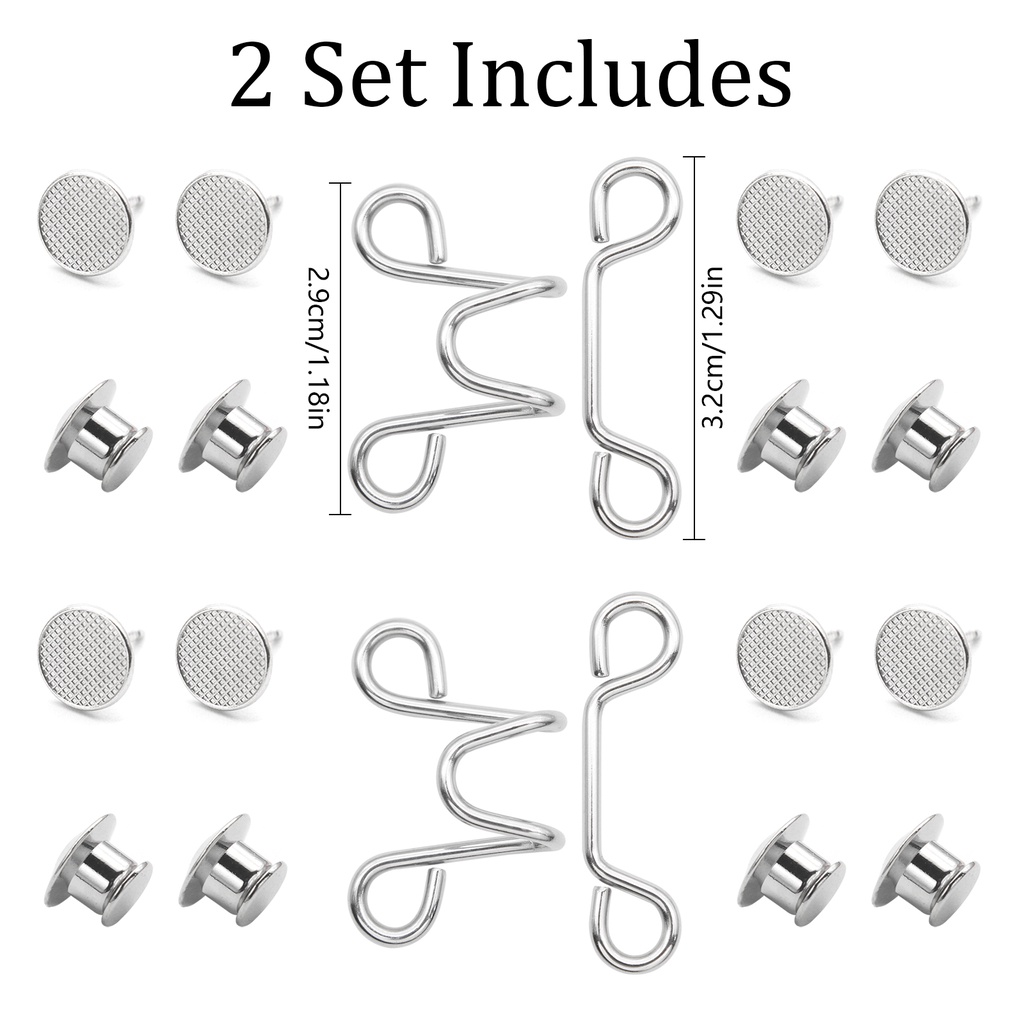 Waist Reduction Magic Clip - Adjustable Hidden Button for Pants Waist ...