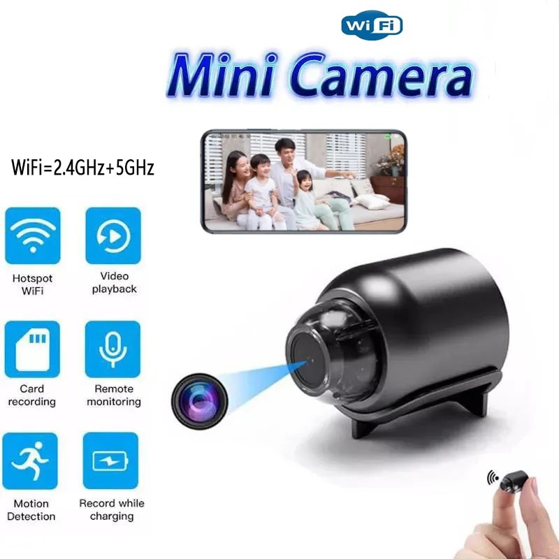 X5 HD 1080P Mini WiFi Camera IR Night Vision Motion Detection Wide ...