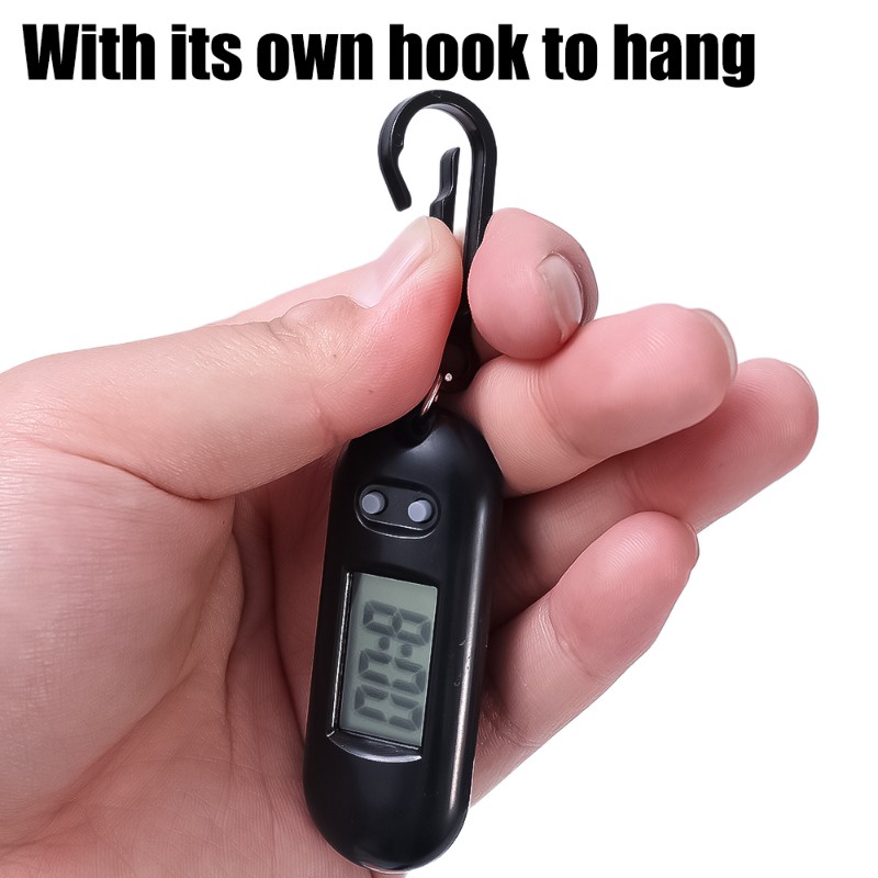 Keychain Electronic Oval Watch / Mini Simple Electronic Watch / Digital ...