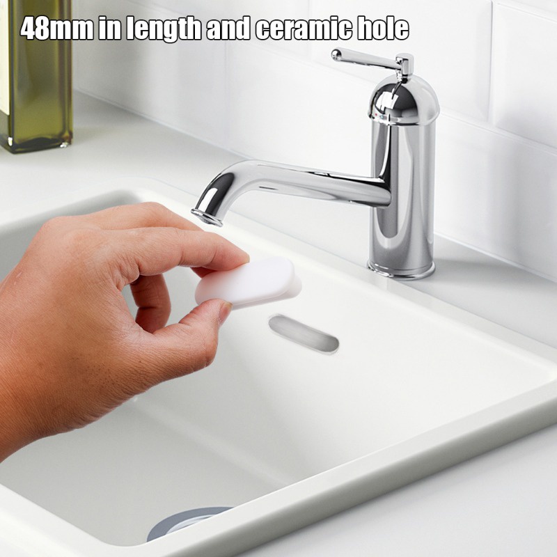 4pcs Kitchen Sink Overflow Silicone Cover / Rectangular Round Wash ...