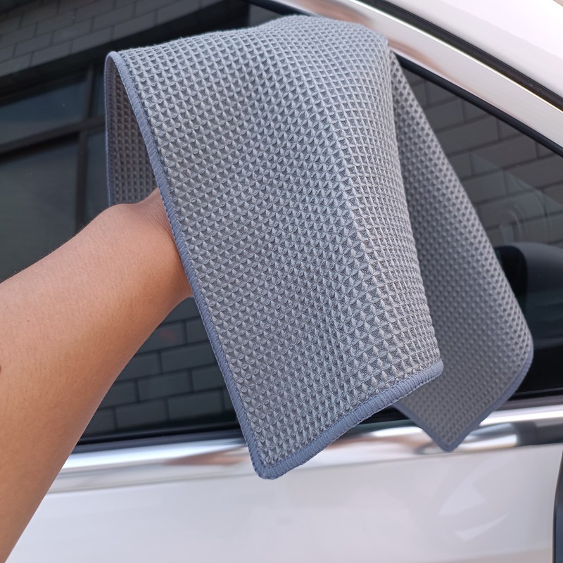 40*40cm Soft Microfiber Car Cleaning Towel - Super Absorbent Car ...