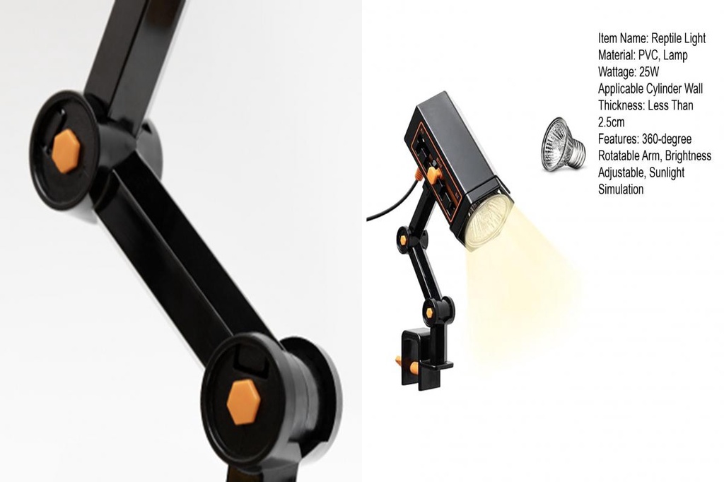 Sunlight Simulation for Reptiles Uvb Light Bulb 360-degree Rotatable ...