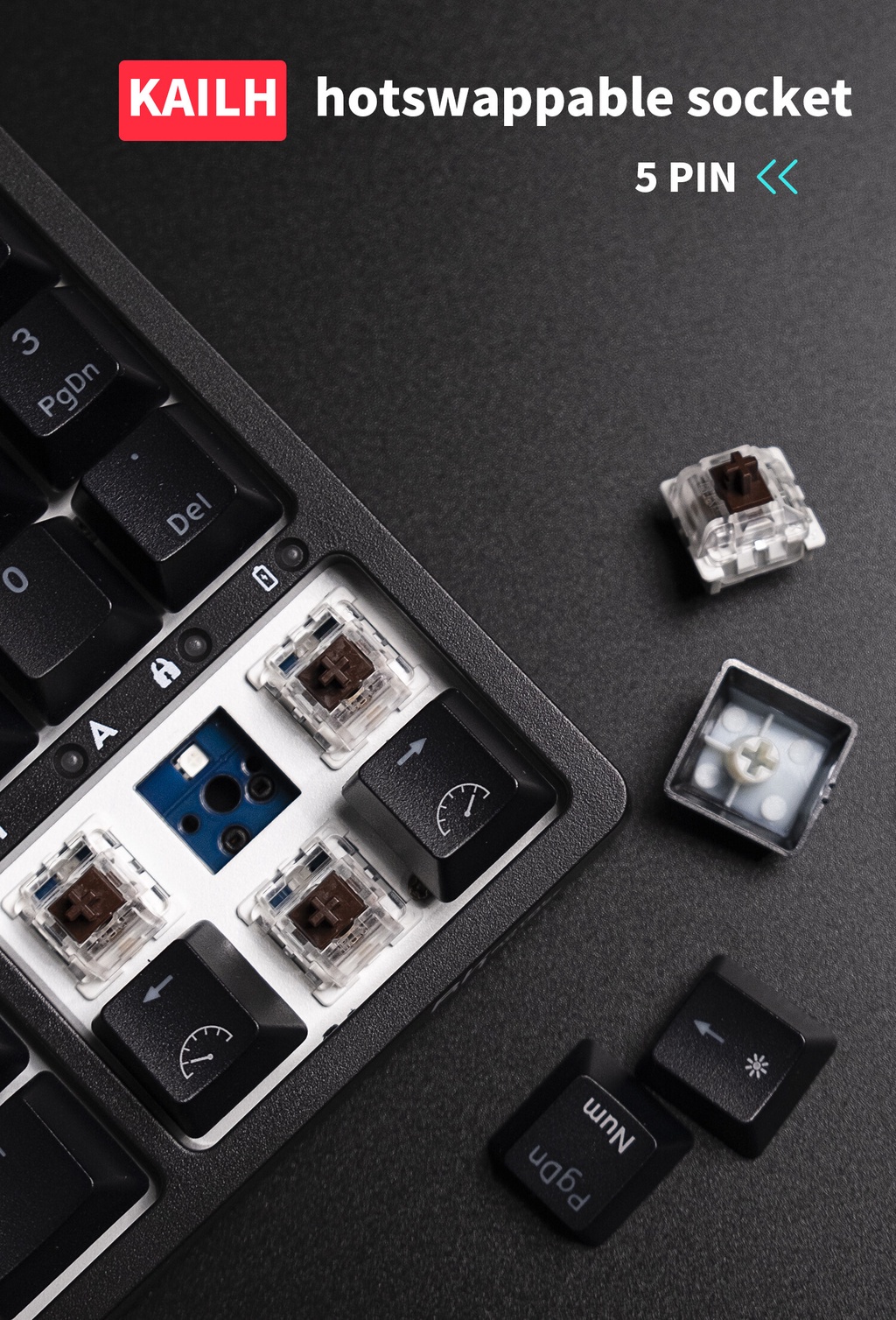 (Local Stock) Royal Kludge RK96 Wireless Bluetooth mechanical keyboard ...