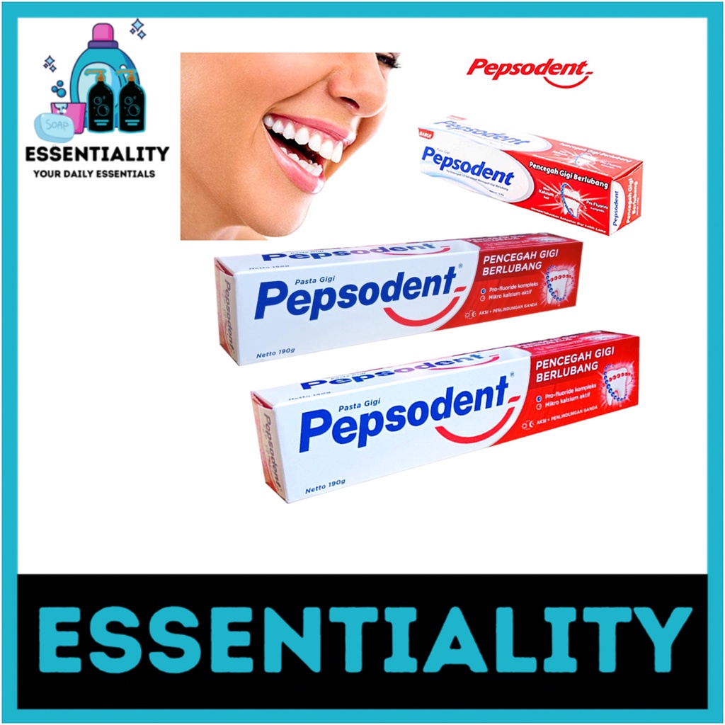 (ESSENTIALITY) Pepsodent Pro Fluoride Anti Cavity Cavity Fighter ...
