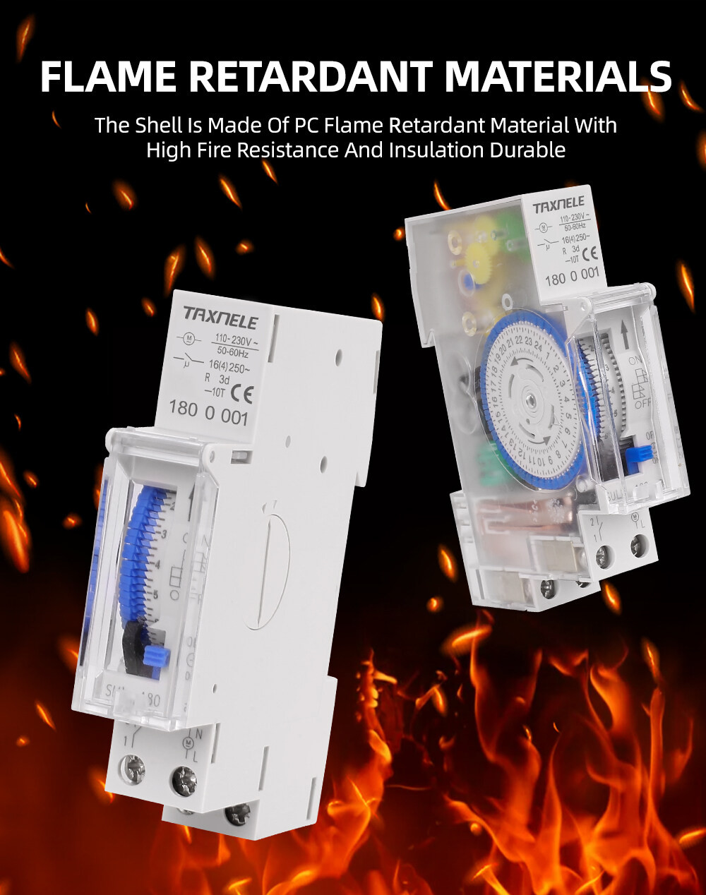 SUL180a Timer Switch 24 Hours Analogues Electrical AC 220V 110V 16A Din ...