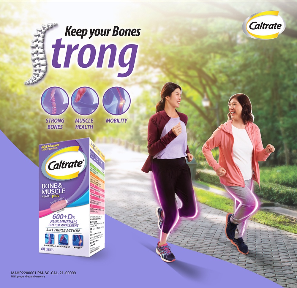 CALTRATE Bone & Muscle Triple Action Calcium + 500IU Vitamin D ...