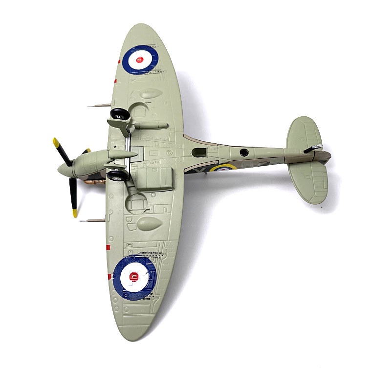 1/72 Scale World War II Spitfire Fighter Alloy Military Aircraft Model ...