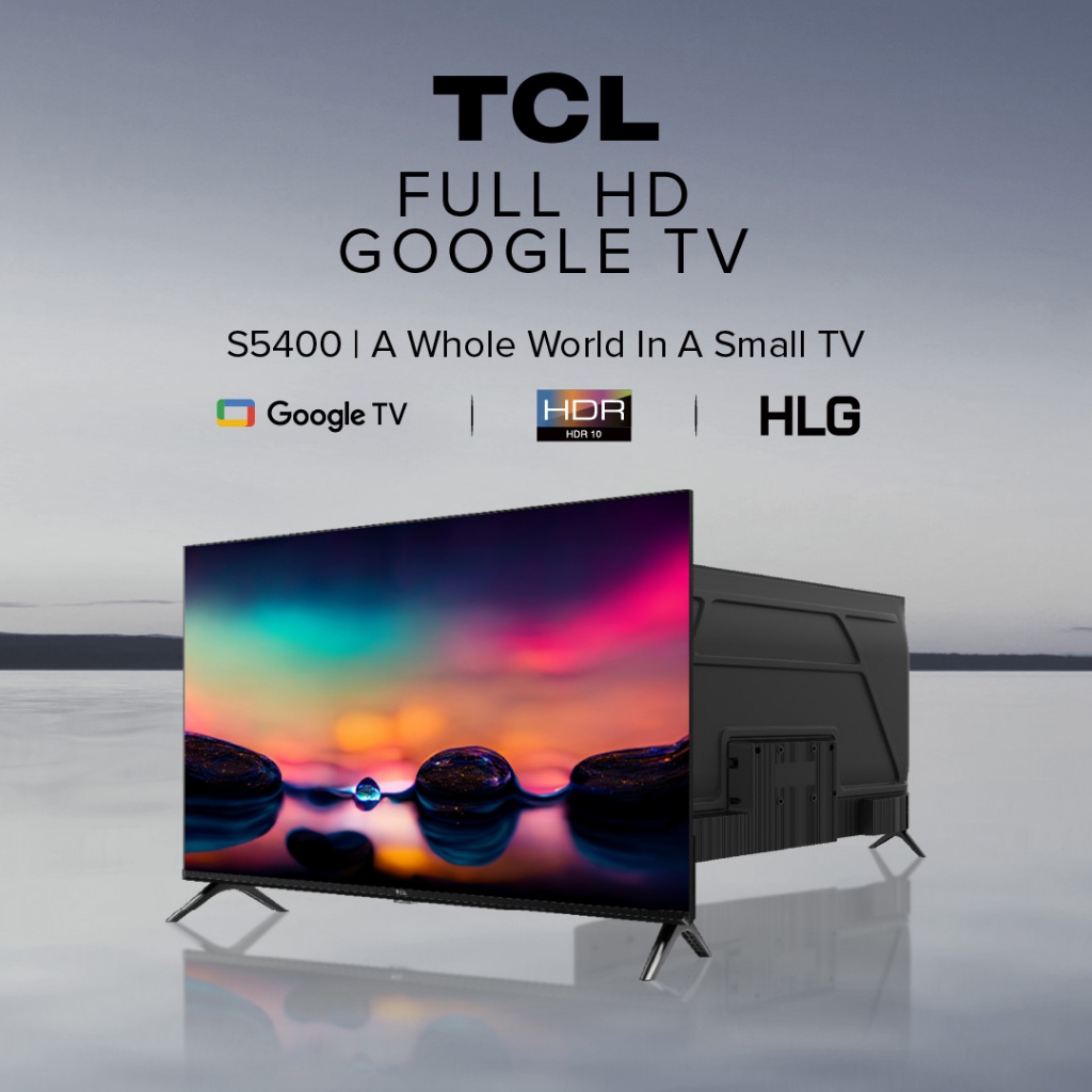 New | TCL S5400 Full HD Google TV 32 40 43 inch | LED Smart TV | Dolby ...