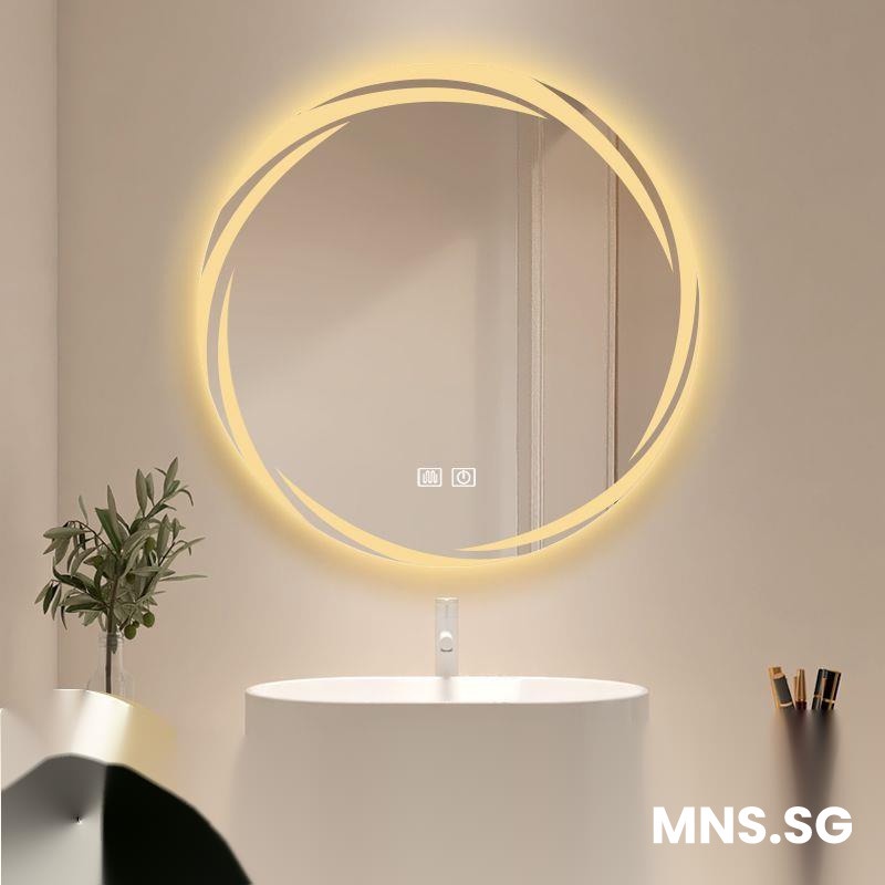 MNS Intelligent Bathroom Mirror, Bathroom With Light, Mirror, Dressing ...
