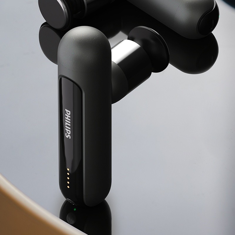 Philips Mini Massage Gun with Soothing Heating for Muscle Percussion ...