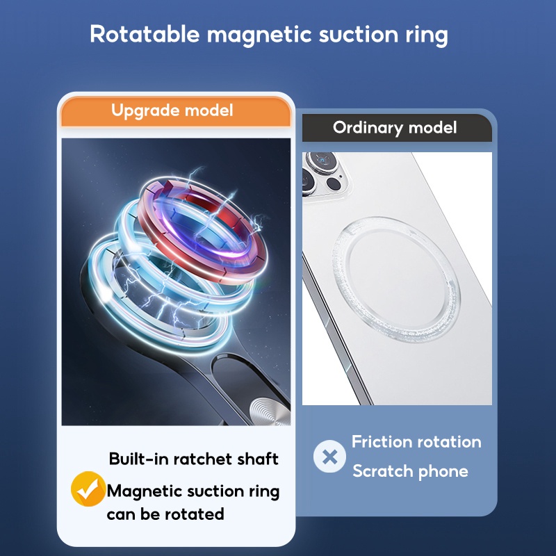 OATSBASF Magsafe Magnetic 360° Rotation Phone Holder Car Air Outlet ...