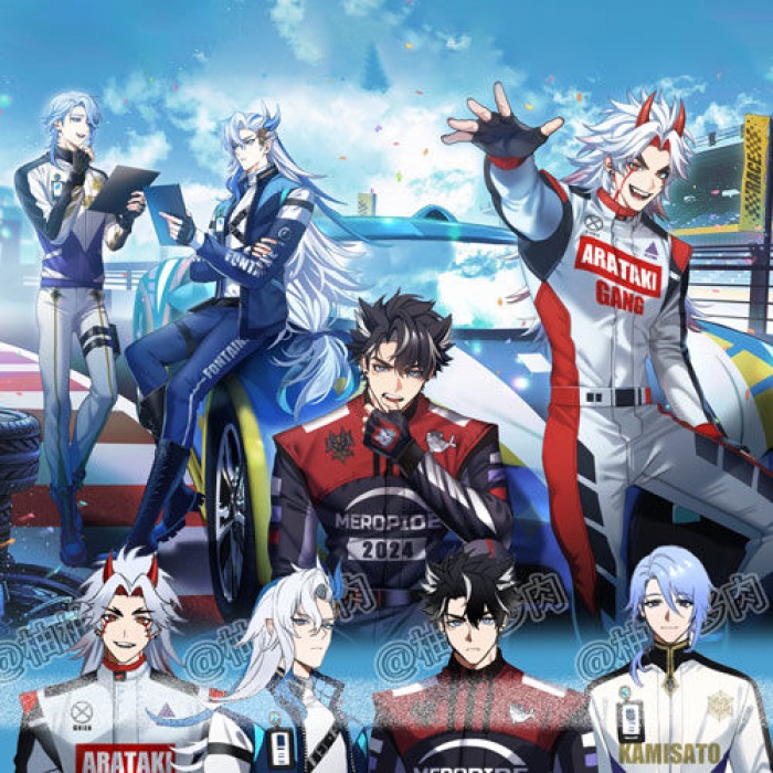 Genshin Impact Racing Suit Standee Leosley Arataki Itto Kamizato Ayato Neuvillette Acrylic ...