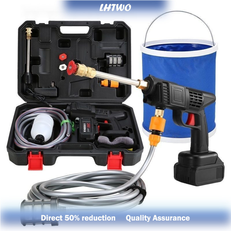 Portable Water Gun Wireless Water Jet High Pressure Rechargeable Type ...