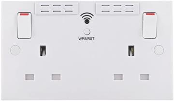 British General Moulded Wi-Fi Range Extender Socket (For Commercial Use ...