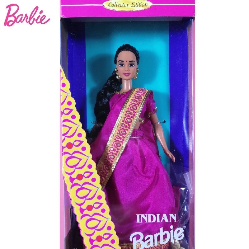 Limited Edition Barbie Indian Dolls 1995 Dolls of The World Asia Traditional Clothing Style 90S ...