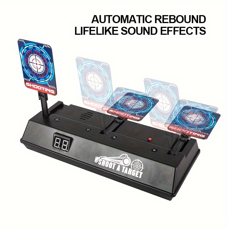 Electronic scoring target toys / Automatic return electric target soft ...