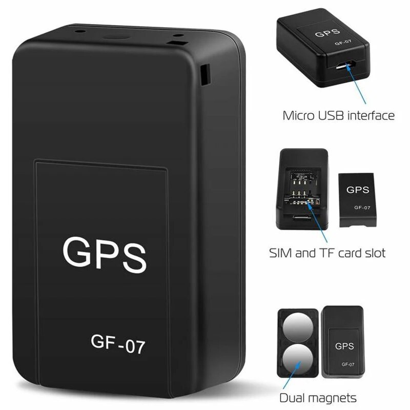 Car Mini GPS Tracker GF07 GF09 Real Time Tracking Anti-Theft Locator ...