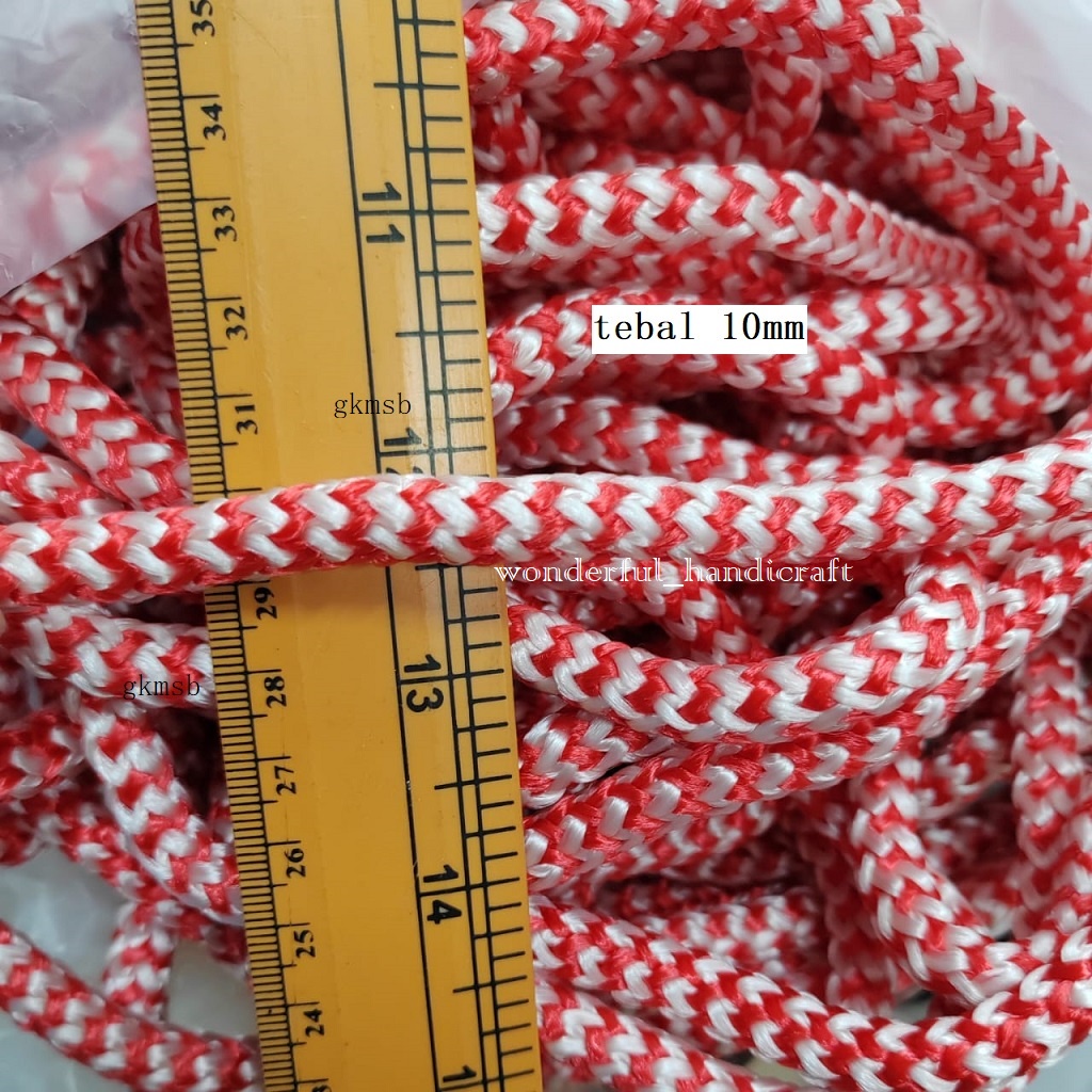 1 Meter 10mm PP Rope / Local Made PP Cord Thick Pants Rope / Hoodies ...