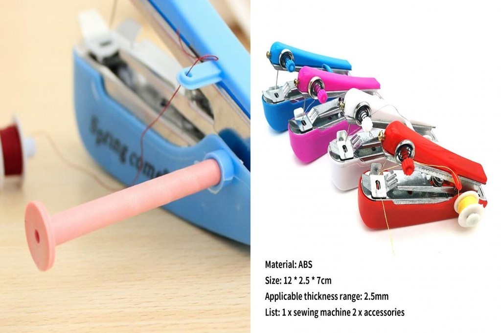 GH| Small Sewing Machine Quick Suture Easy to Use Portable Compact ...