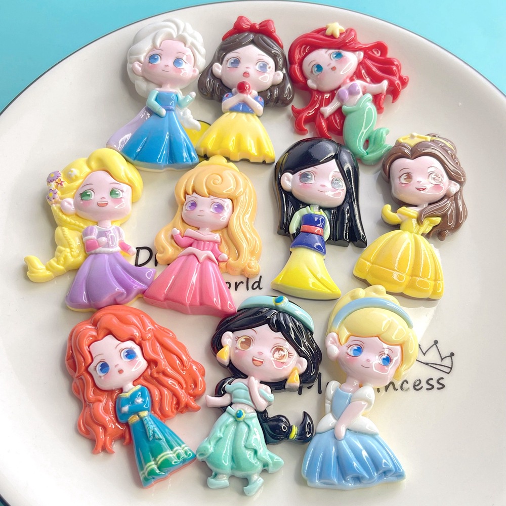 Cartoon Princess Series Refrigerator Sticker Creative Refrigerator ...