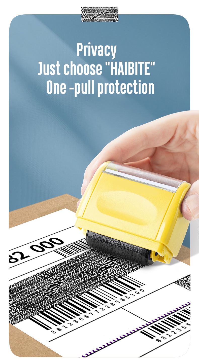 Identity Protection Roller Stamp Identity Theft, Confidential, Privacy ...