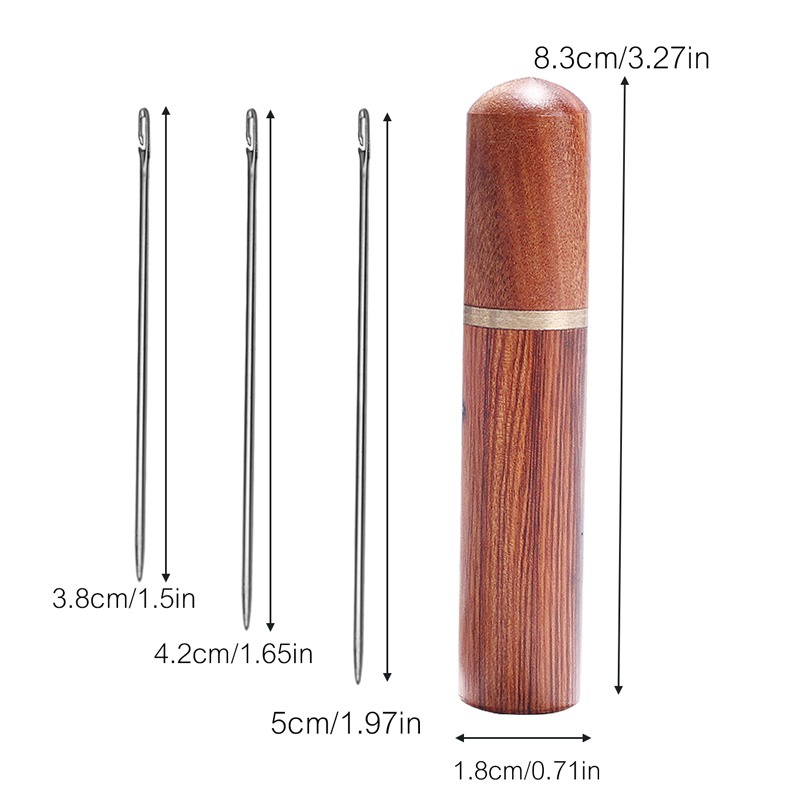 Stainless Steel Elderly Self Threading Needles / Household DIY Beading ...