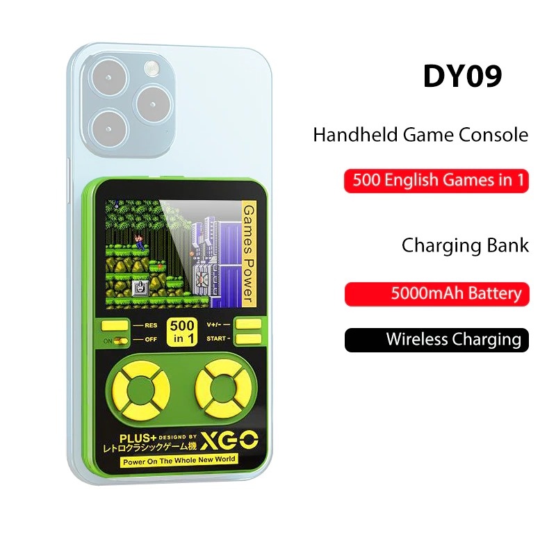 Multi-Functional Wireless Magnetic Power Bank With Mni Gaming Console ...