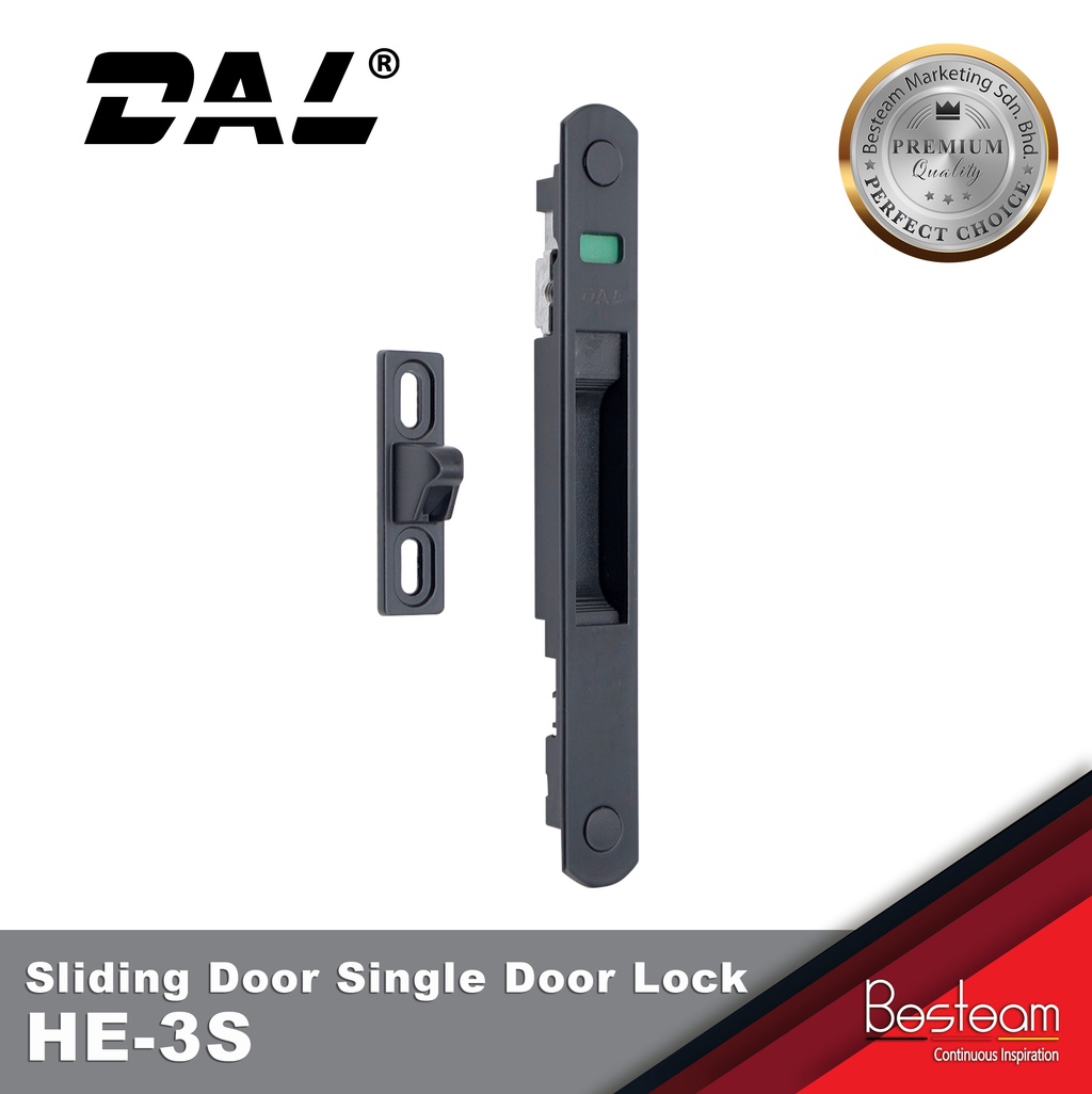DAL HE-3S Sliding Door Single Door Lock | Shopee Singapore