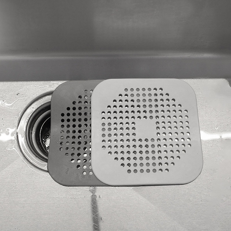 Silicone Anti-Clogging Floor Drain Cover / Bathroom Sewer Anti-odor ...