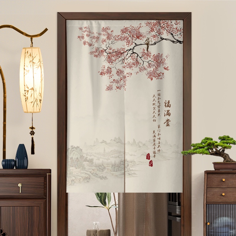 Elegant Chinese style door curtains, partition curtains without ...
