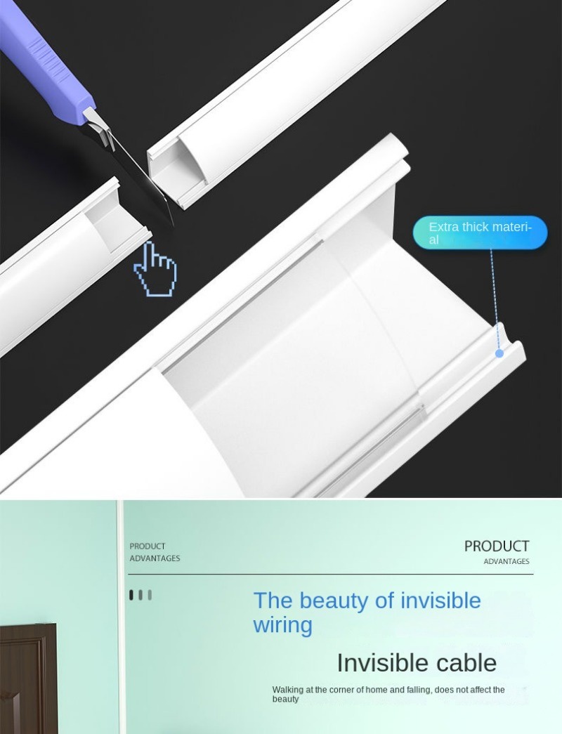 PVC Wall Corner Surface-Mounted Triangle Right Angle Internal Corner ...