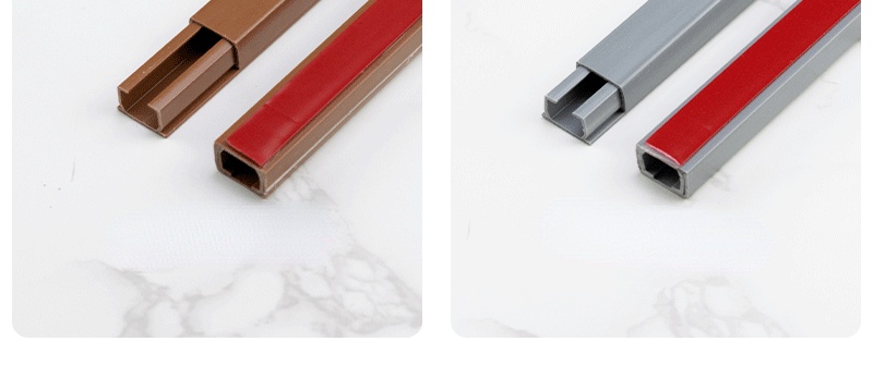 PVC Small Square New Invisible Surface Mounted Wire Network Cable ...