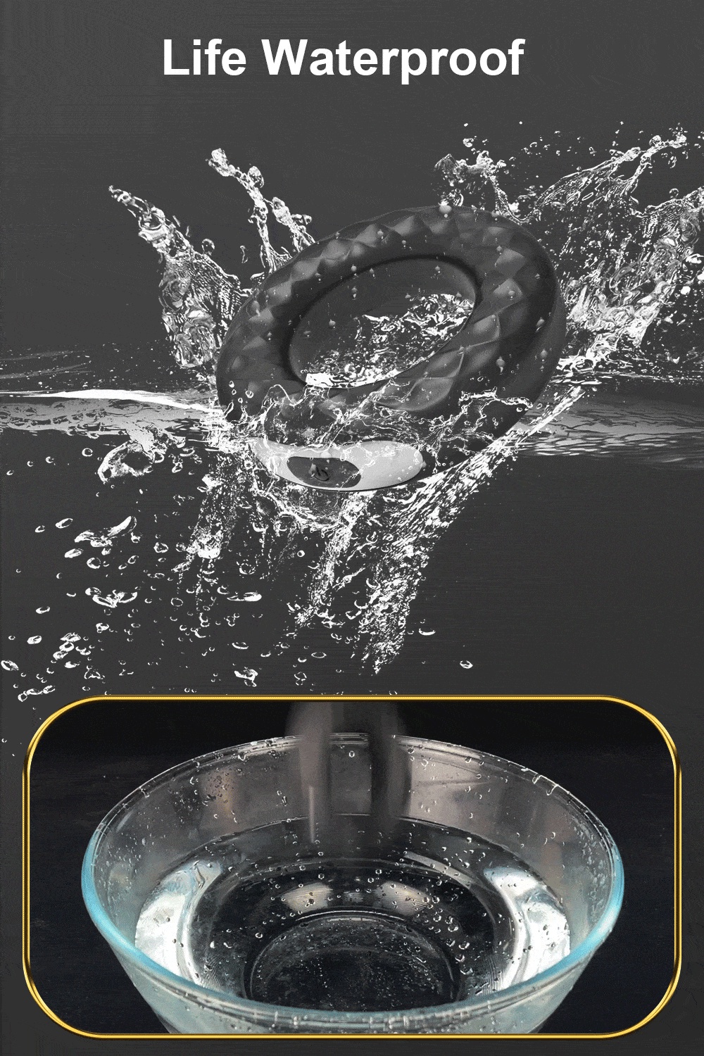 Remote Control Cock Ring Vibrator for Men Remote Control Penis Rings ...