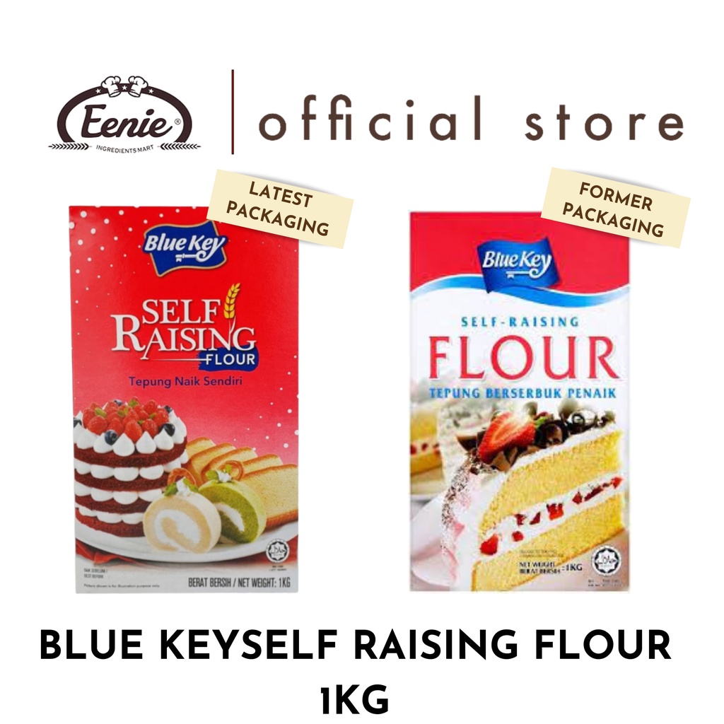 BLUE KEY SELF RAISING FLOUR | TEPUNG NAIK SENDIRI | 1KG | HALAL ...